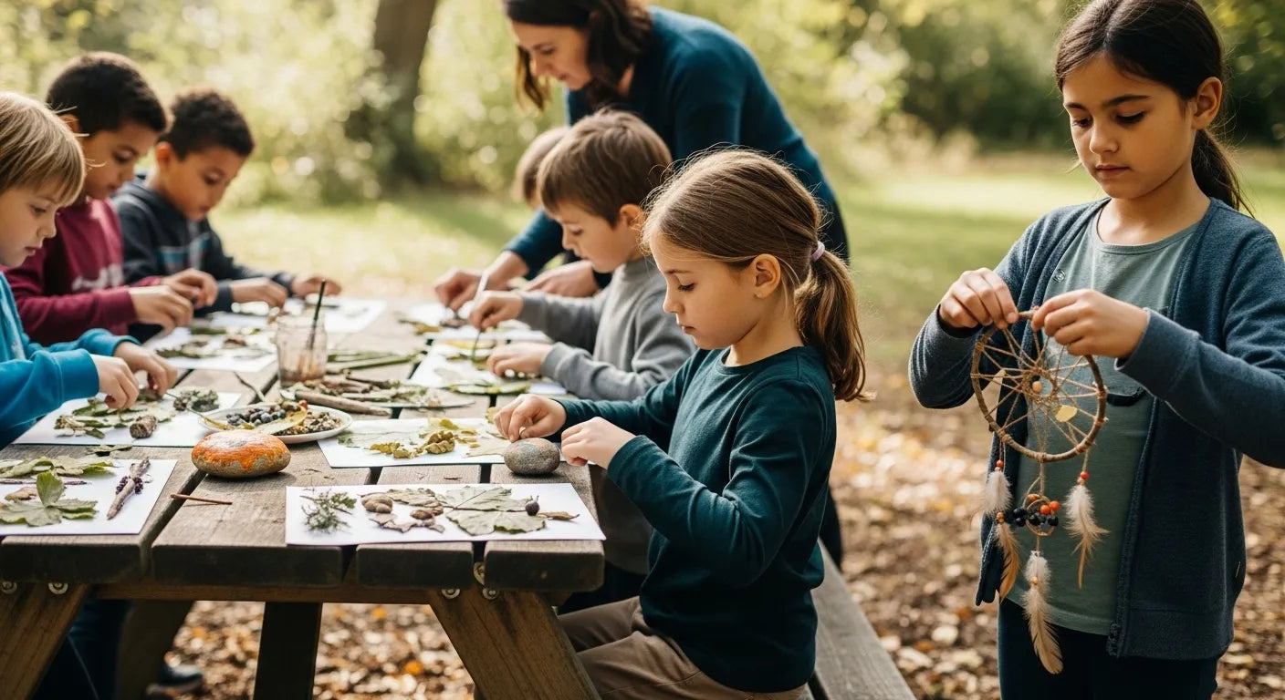 Outdoor Crafts for Kids: Nature's Best Classroom | I'm the Chef Too