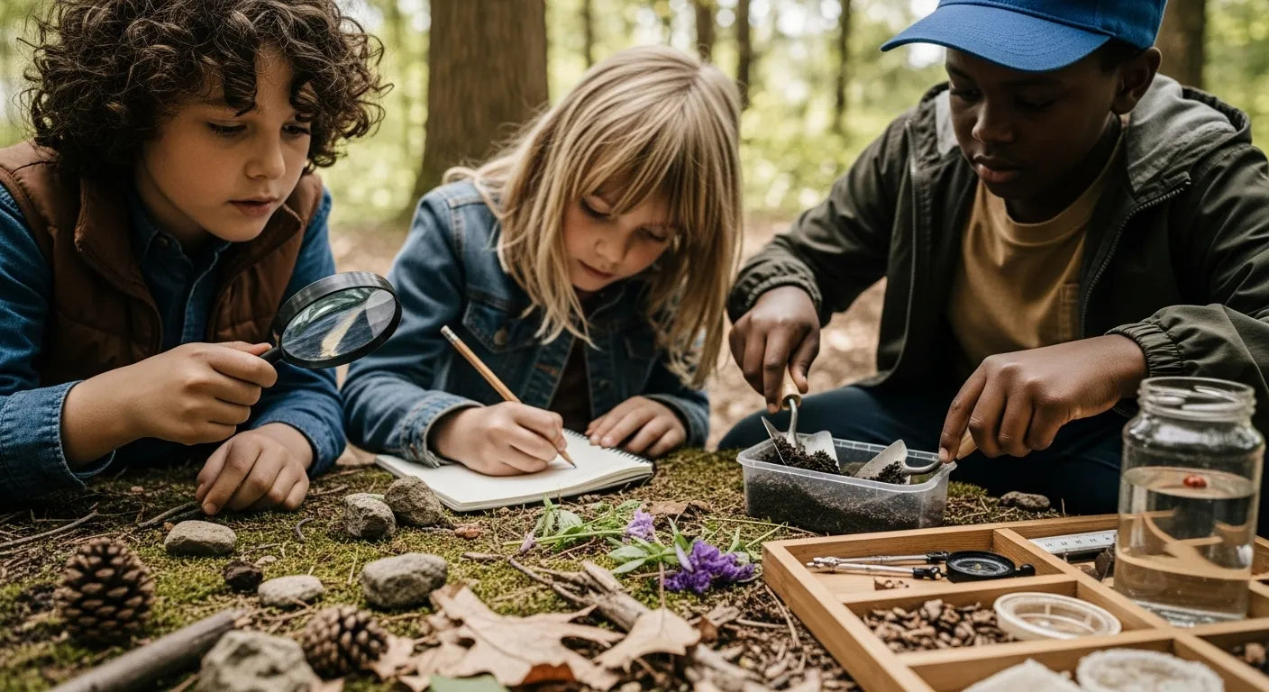 Outdoor STEM Nature Projects for Kids | I'm the Chef Too