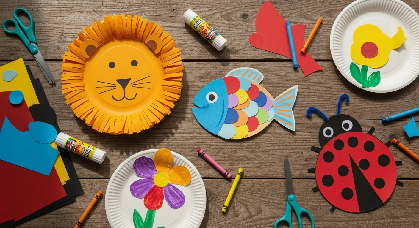 Paper Plate Wonders: Easy Kids Crafts for Creative Fun | I'm the Chef Too