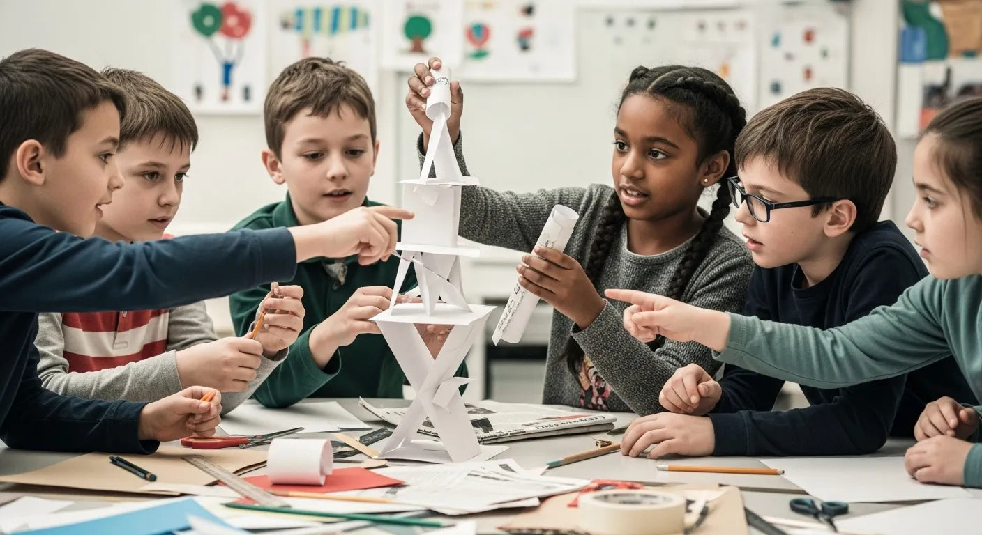 Paper Power: The STEM Tower Challenge for Kids | I'm the Chef Too