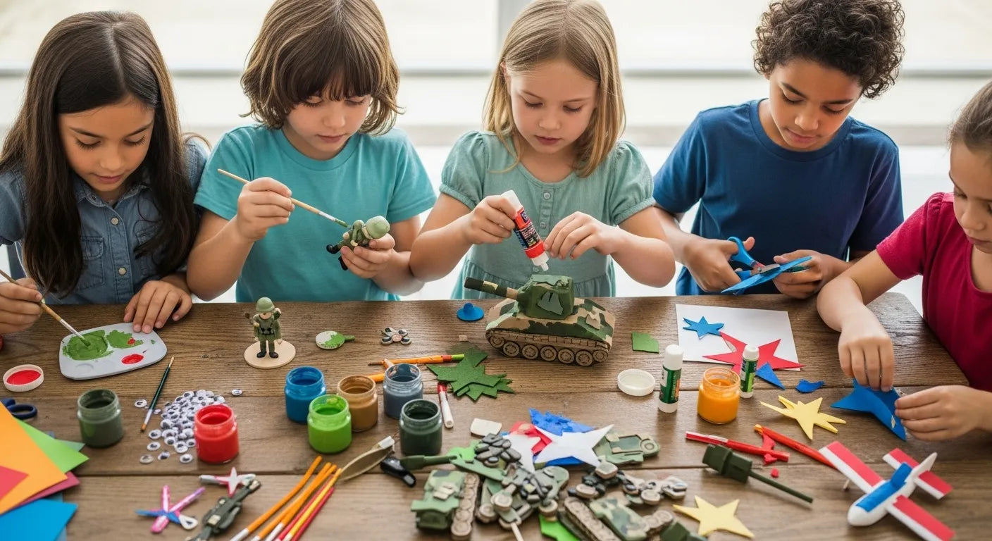Patriot Play: Engaging Military Crafts for Kids | I'm the Chef Too