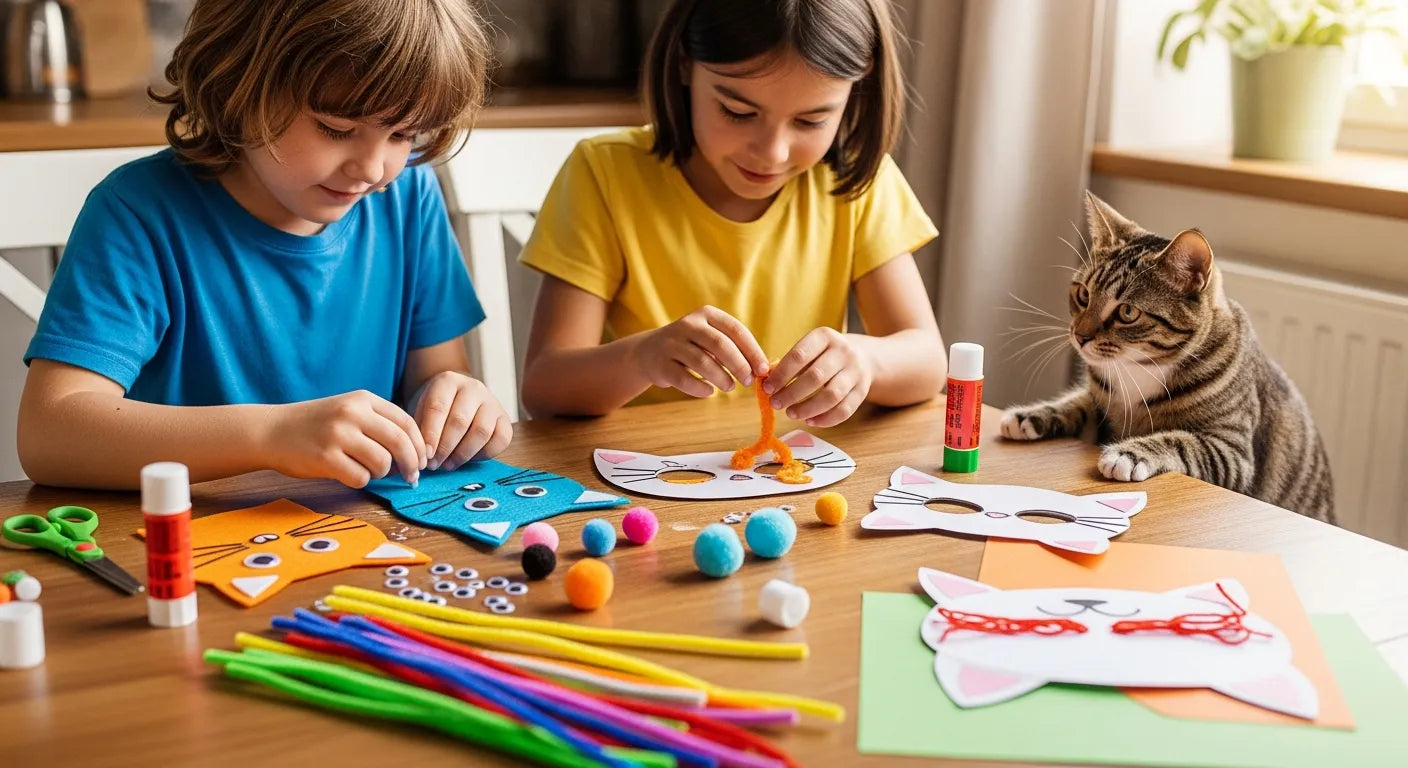 Paws-itively Fun Cat Crafts for Kids | I'm the Chef Too