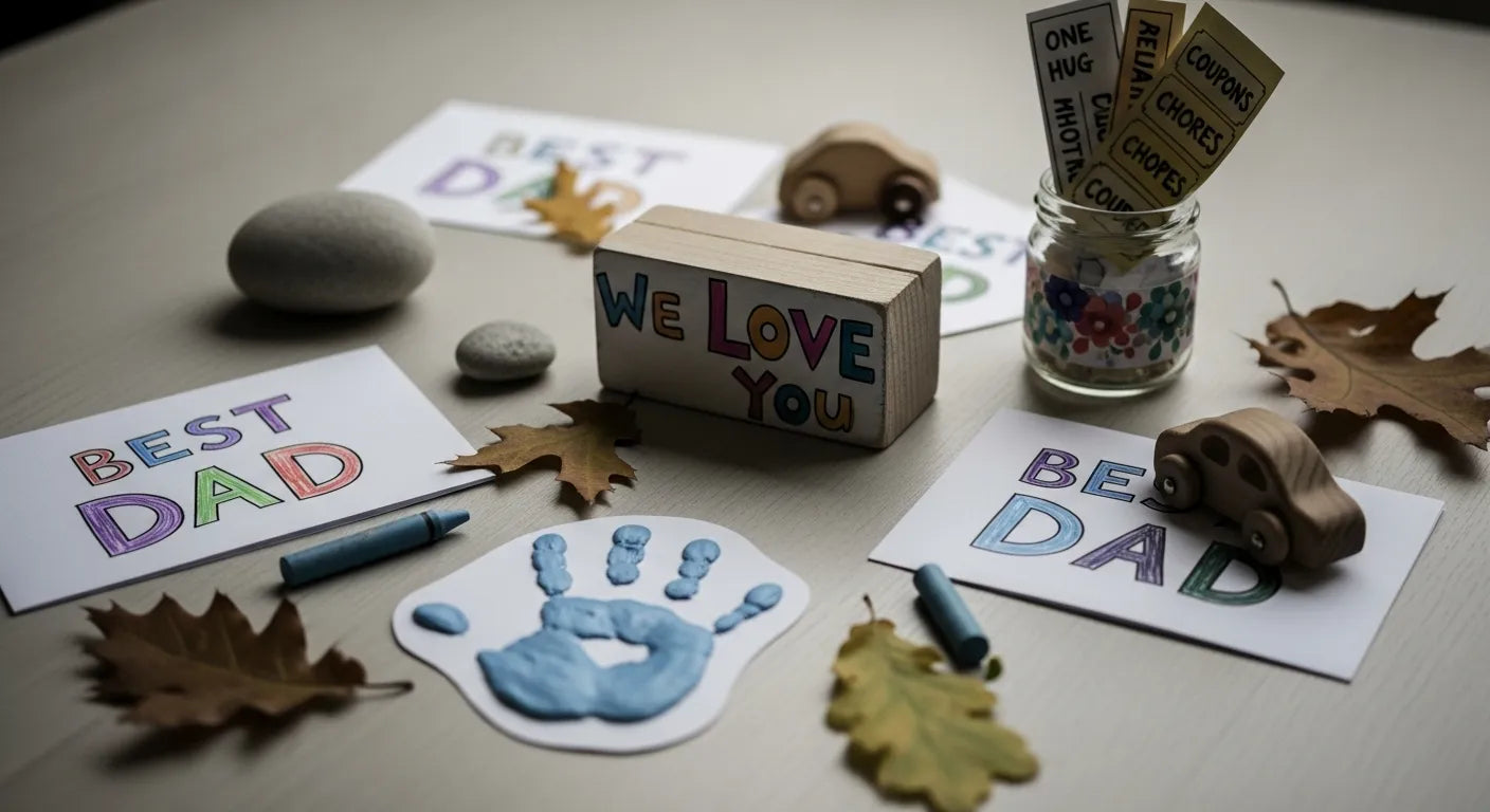 Personalized Kids Crafts for Dad's Birthday | I'm the Chef Too