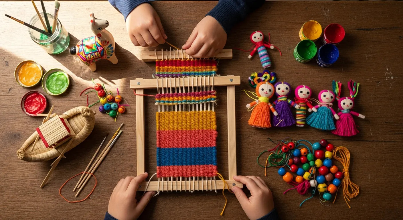 Peru Crafts for Kids: Creative Culture Fun | I'm the Chef Too