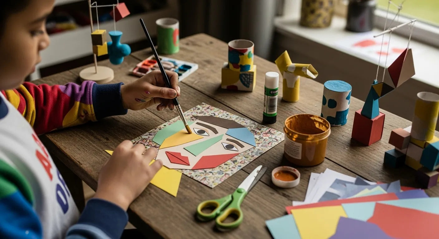 Picasso Craft for Kids: Unlocking Creativity Through Cubism | I'm the ...