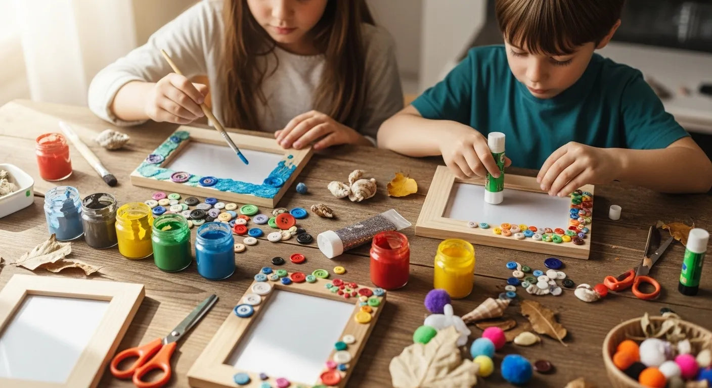 Picture Frame Crafts for Kids: Creative Learning & Family Fun | I'm the ...