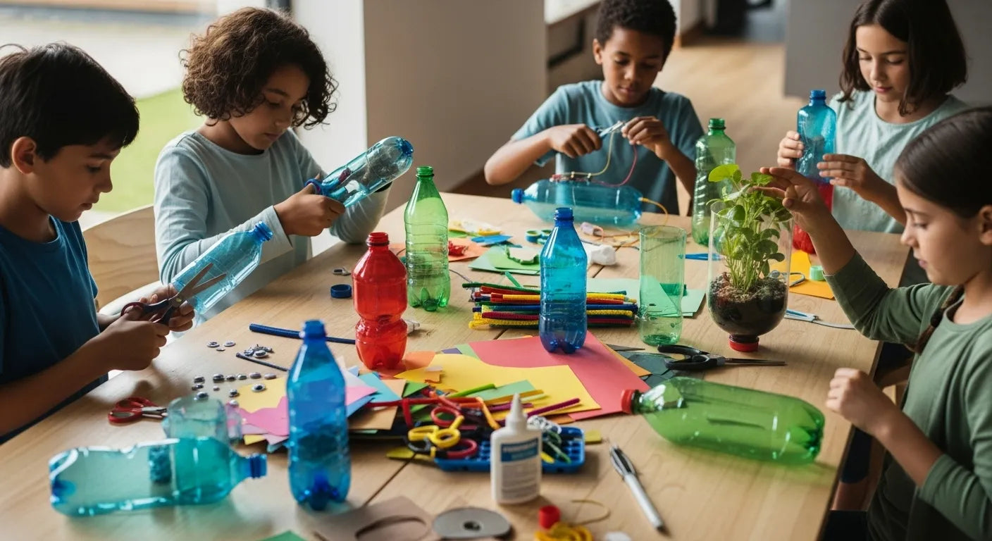 Plastic Bottle STEM Projects: Eco-Fun for Kids | I'm the Chef Too