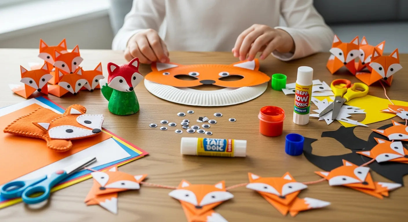 Playful Fox Crafts for Kids: Creative Adventures Await! | I'm the Chef Too