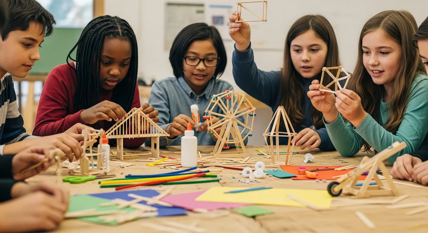 Popsicle Stick Crafts: Kids' STEM Fun & Creativity | I'm the Chef Too