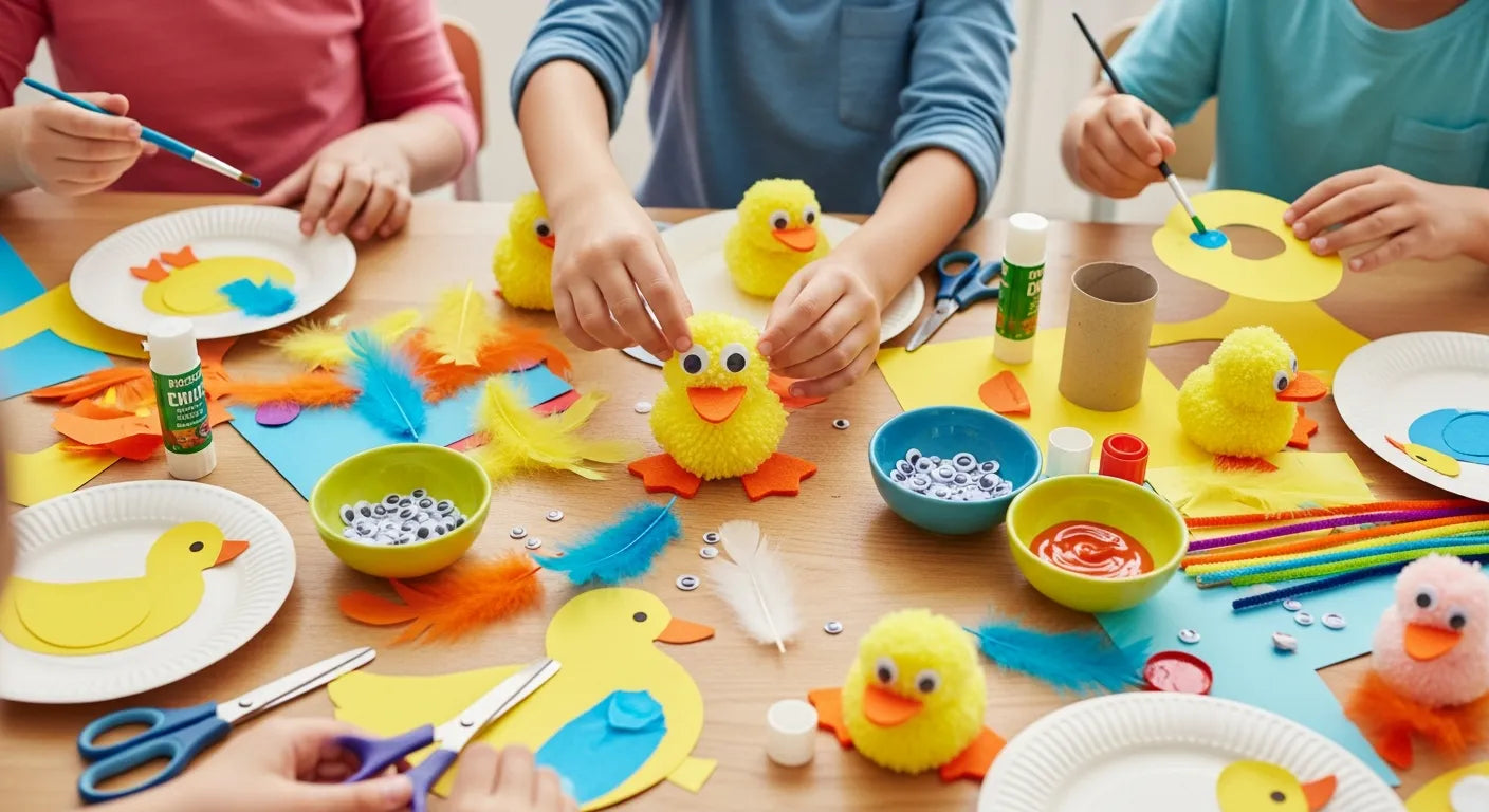 Quack-tastic Creations: Engaging Duck Craft Adventures for Kids | I'm ...