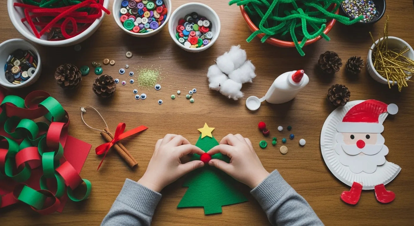 Quick Christmas Crafts: Festive Fun for Kids | I'm the Chef Too