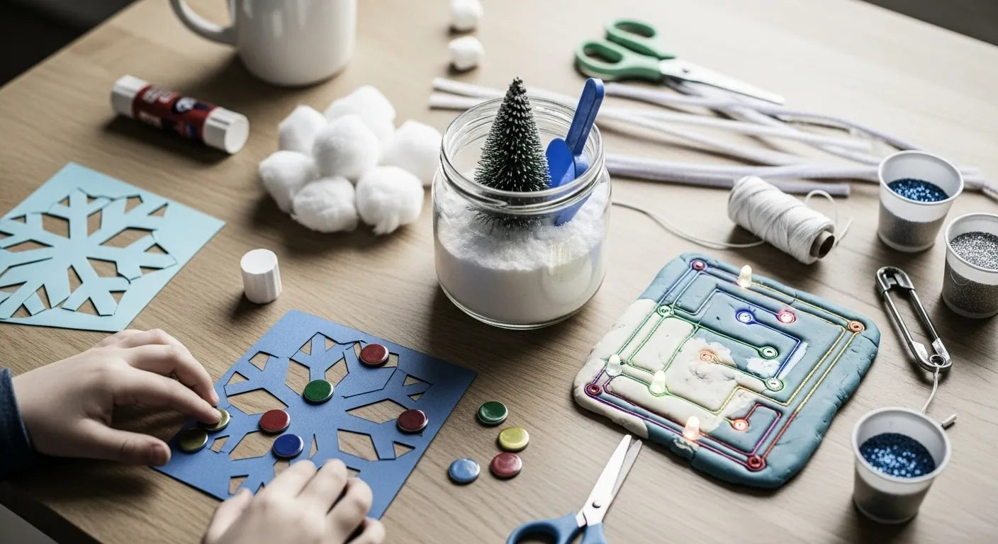 Quick Winter Crafts for Kids: Cozy STEM Fun | I'm the Chef Too