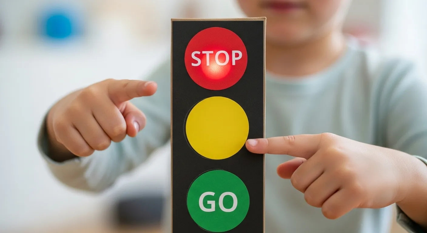 Red Light, Green Light, GO! A Smart Stop Light Craft for Kids & Safe ...