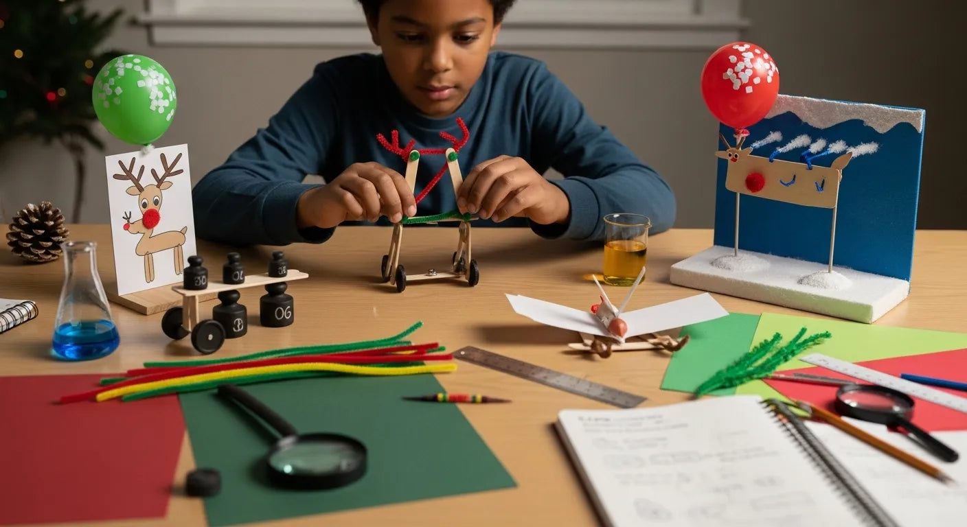 Reindeer STEM Activities: Soaring into Science & Holiday Fun | I'm the ...
