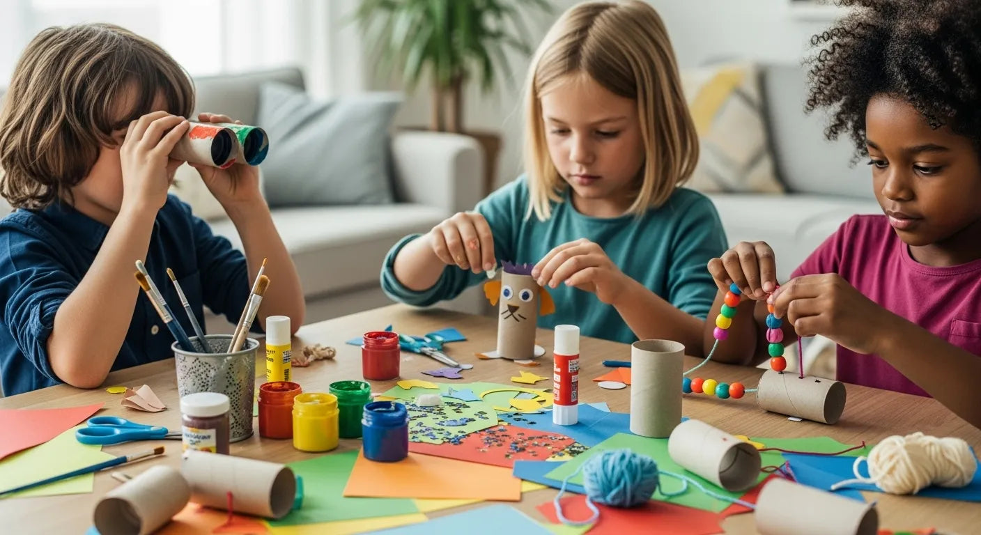 Rolling Fun: Creative Kids Crafts with Paper Towel Rolls | I'm the Chef Too