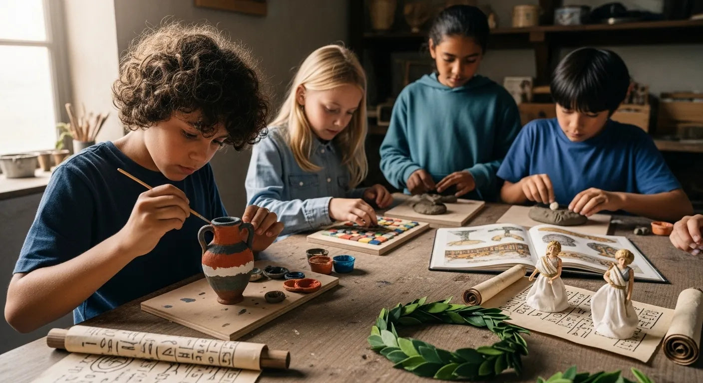 Roman Crafts for Kids: Hands-On STEM and History Projects