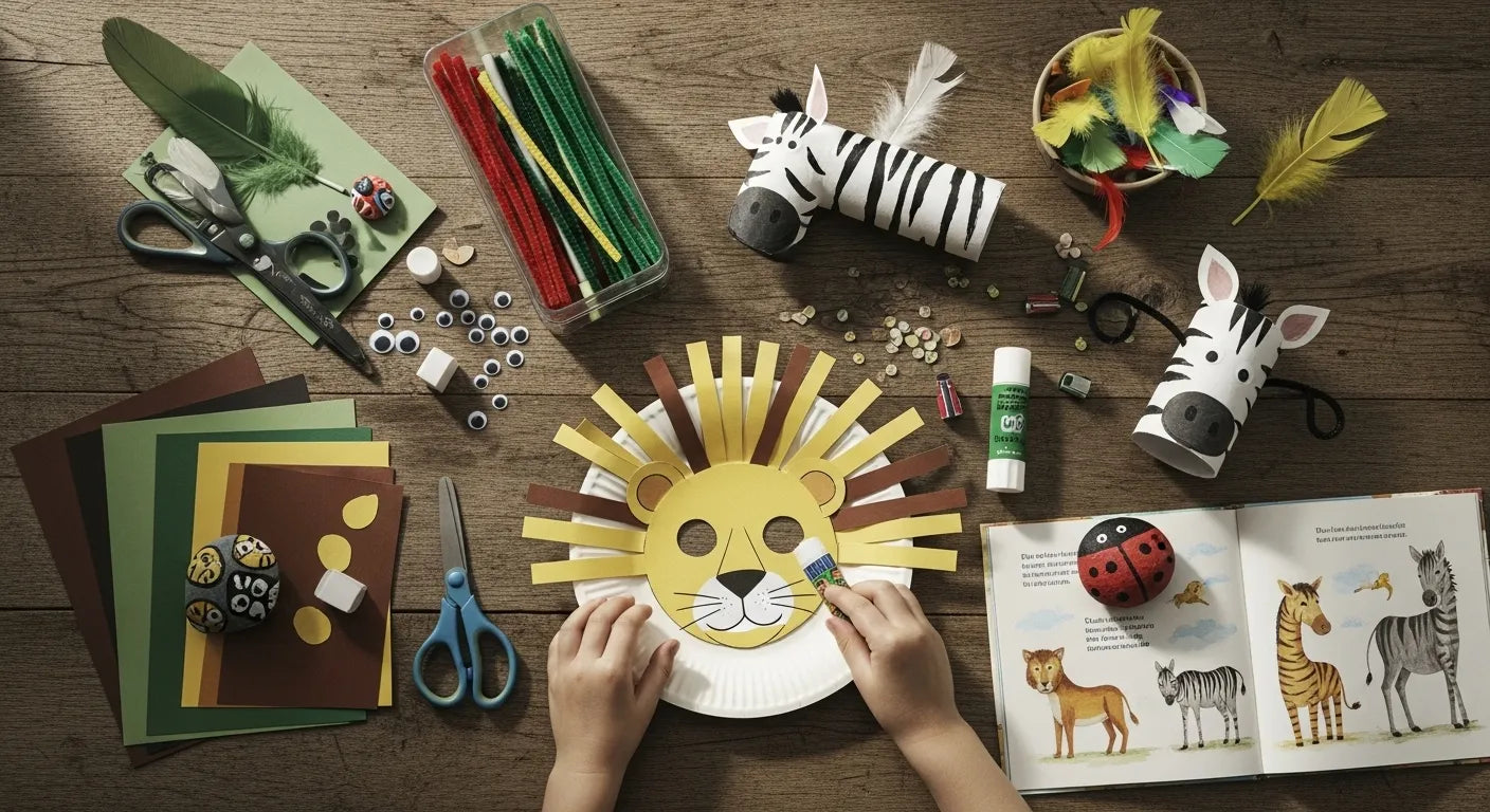 Safari Craft for Kids: Wild Adventures & Learning Fun | I'm the Chef Too