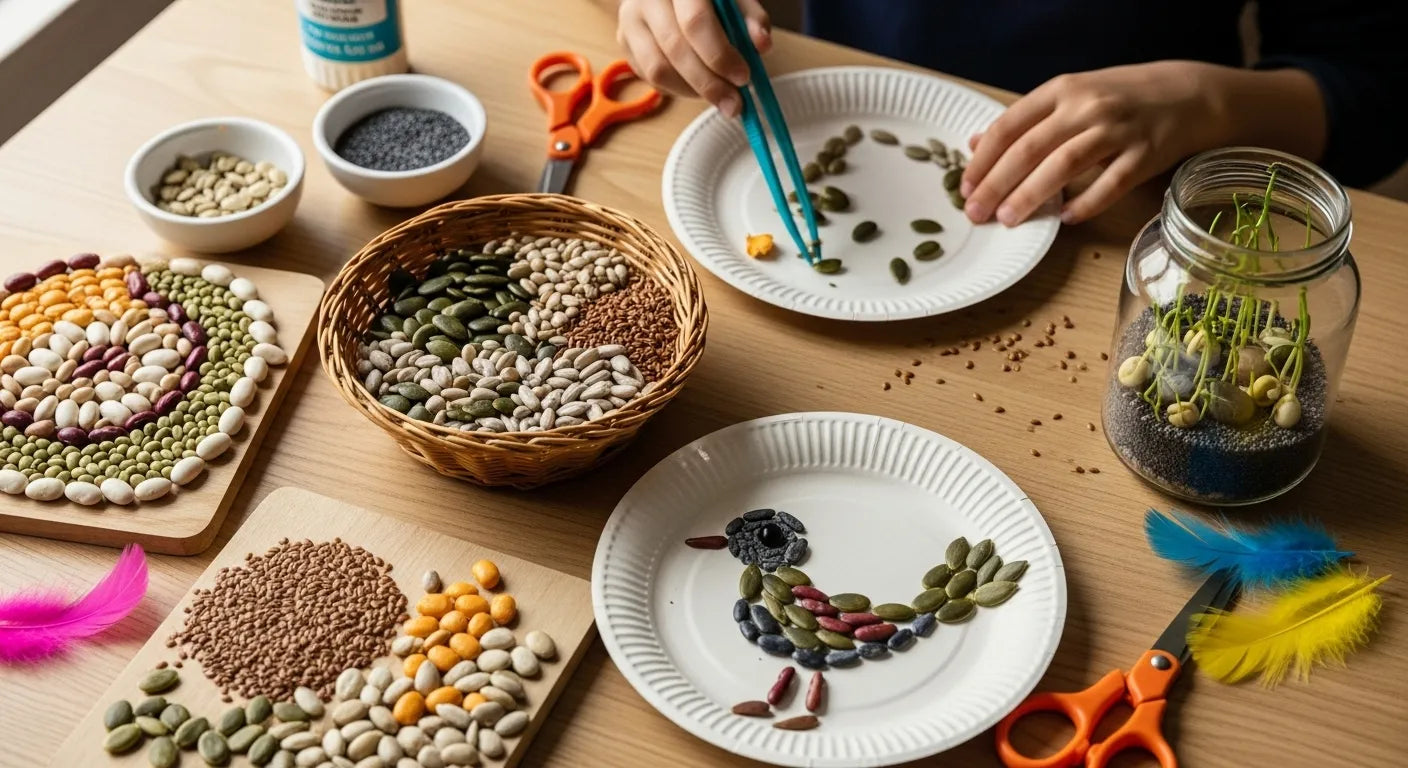 Seed Crafts for Kids: Cultivating Creativity and Learning | I'm the ...