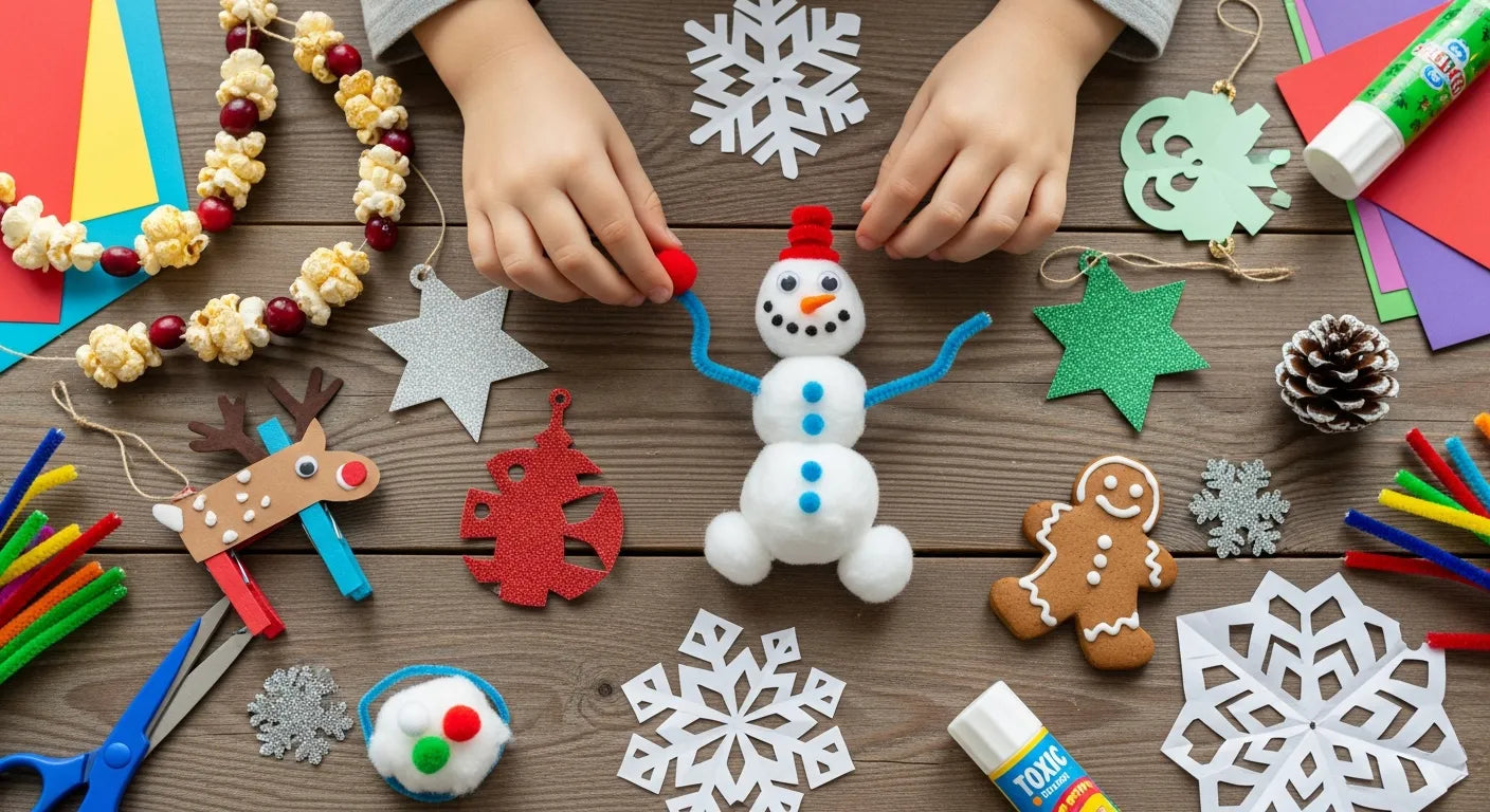 Simple Holiday Crafts: Easy Christmas Ideas for Kids | I'm the Chef Too