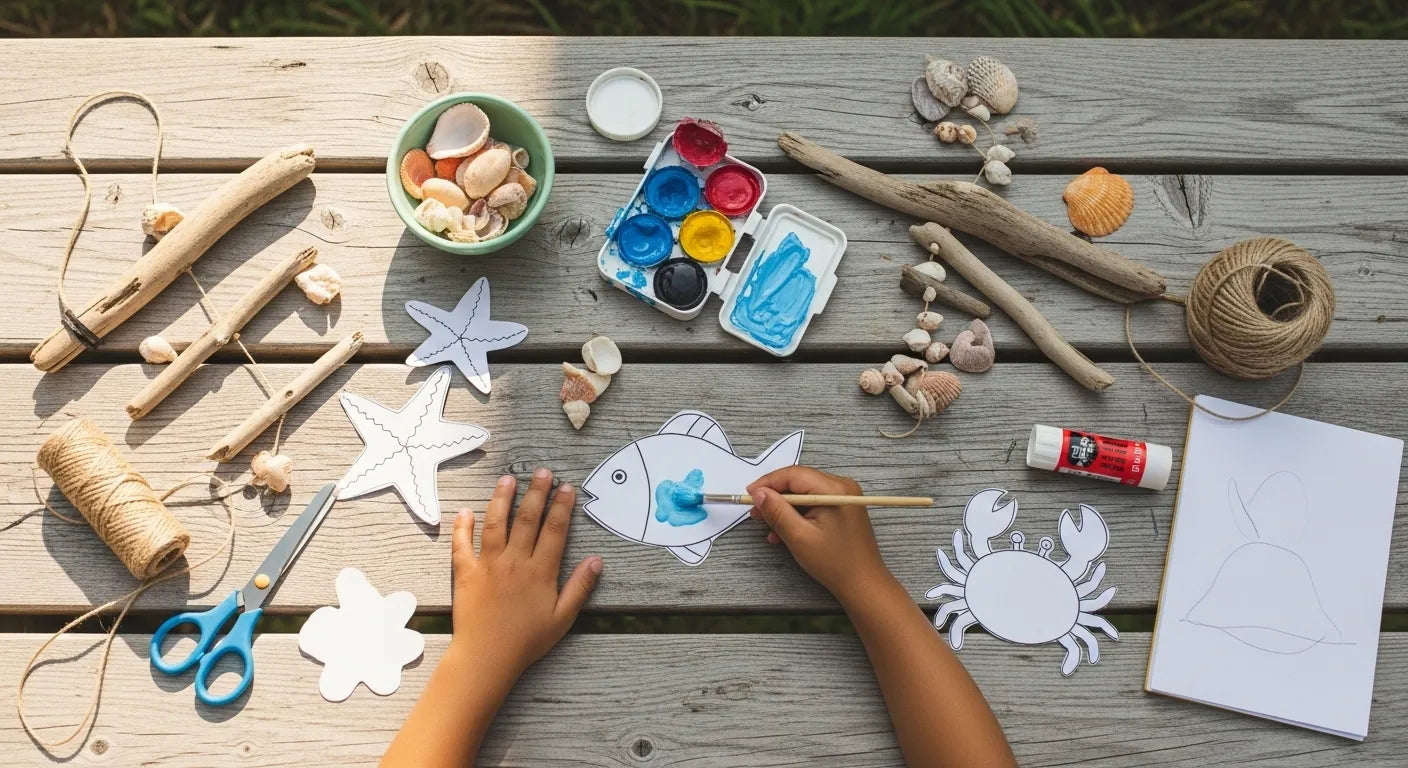 Simple Summer Fun: Easy Arts & Crafts for Kids | I'm the Chef Too