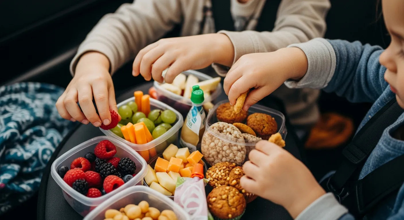 Smart Car Snacks for Kids: Happy Travels, Less Mess | I'm the Chef Too
