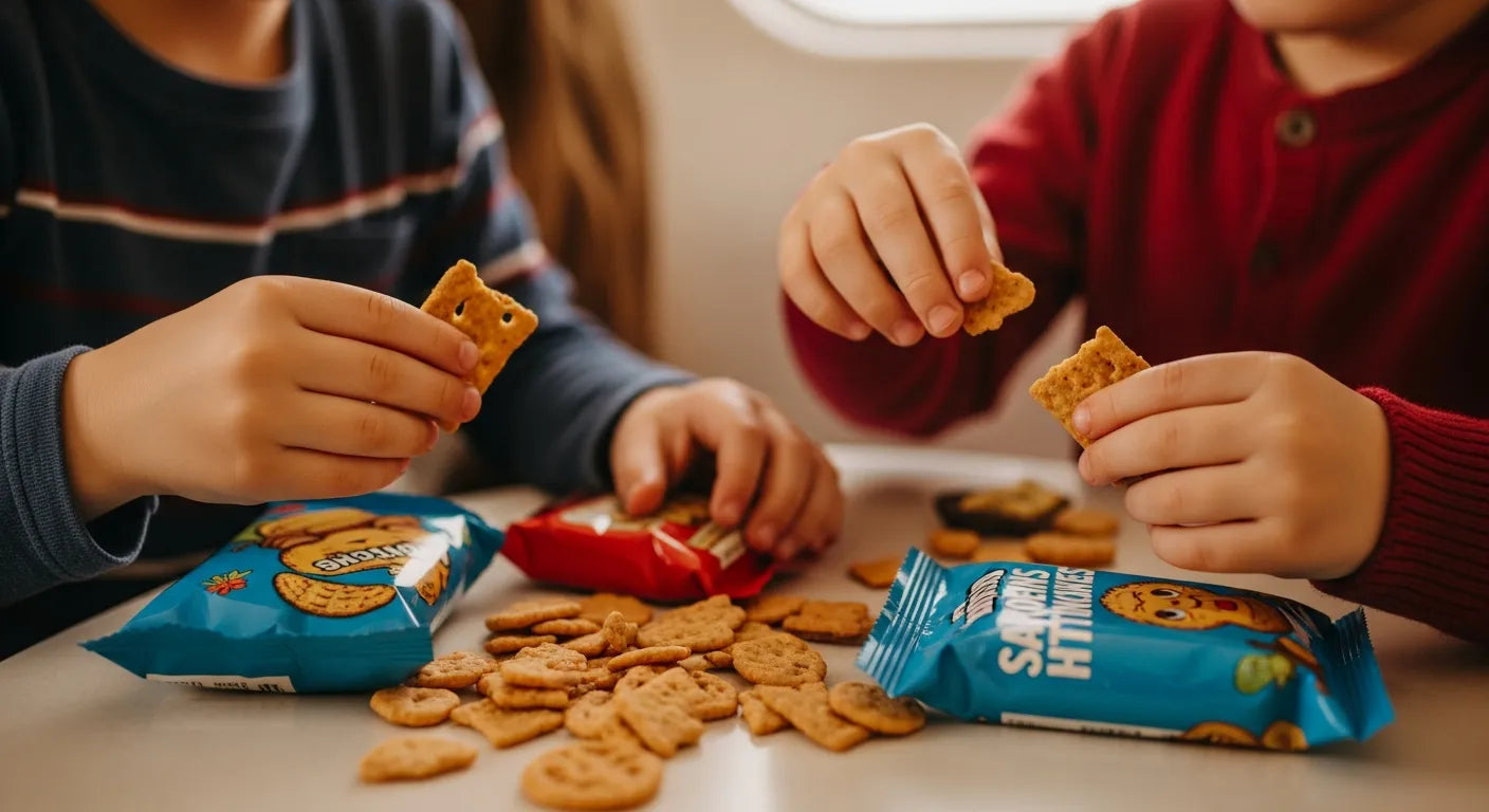 Smart Plane Snacks for Happy Kids | I'm the Chef Too