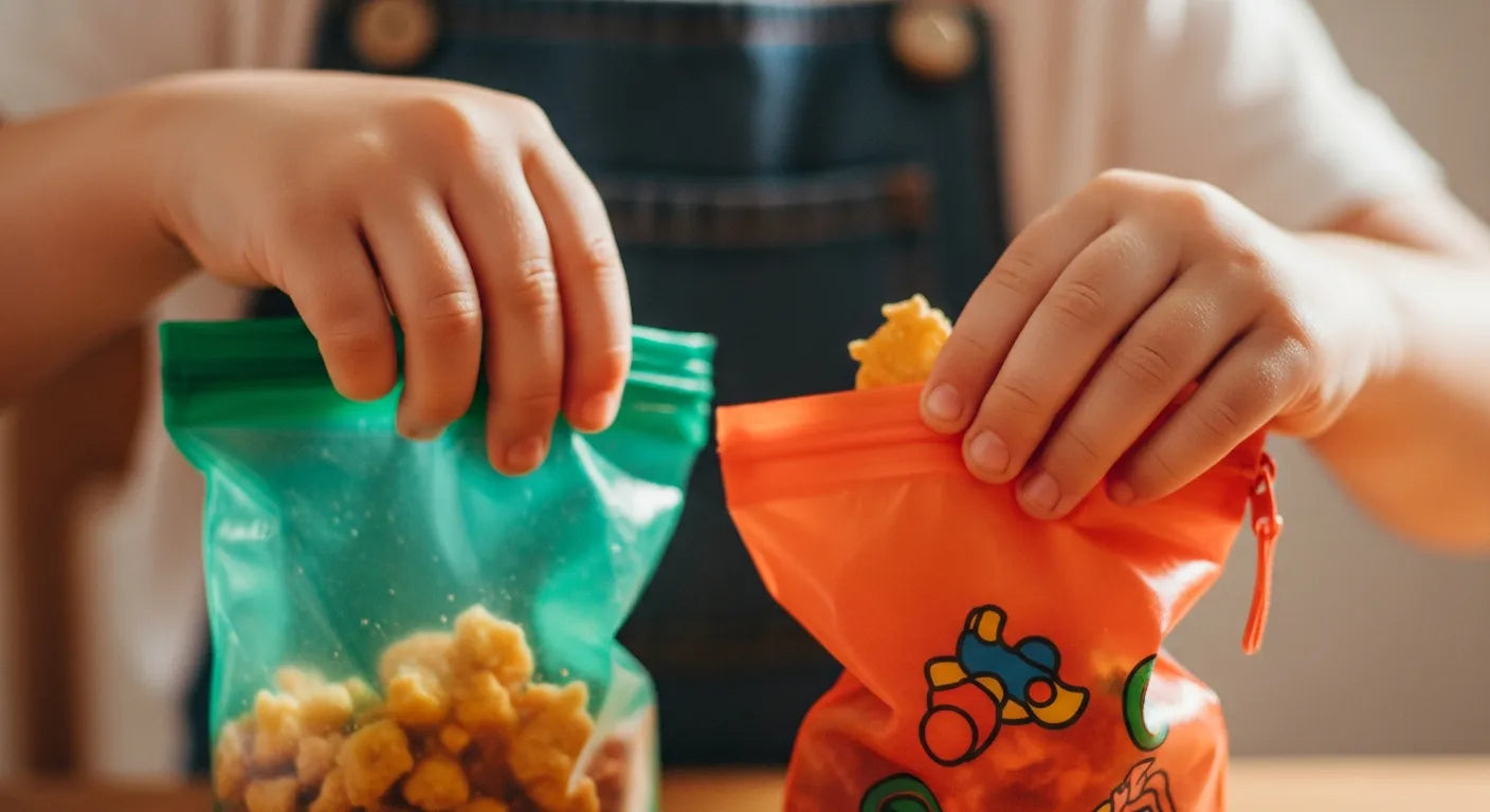Smart Snacking: The Scoop on Kids Reusable Snack Bags | I'm the Chef Too
