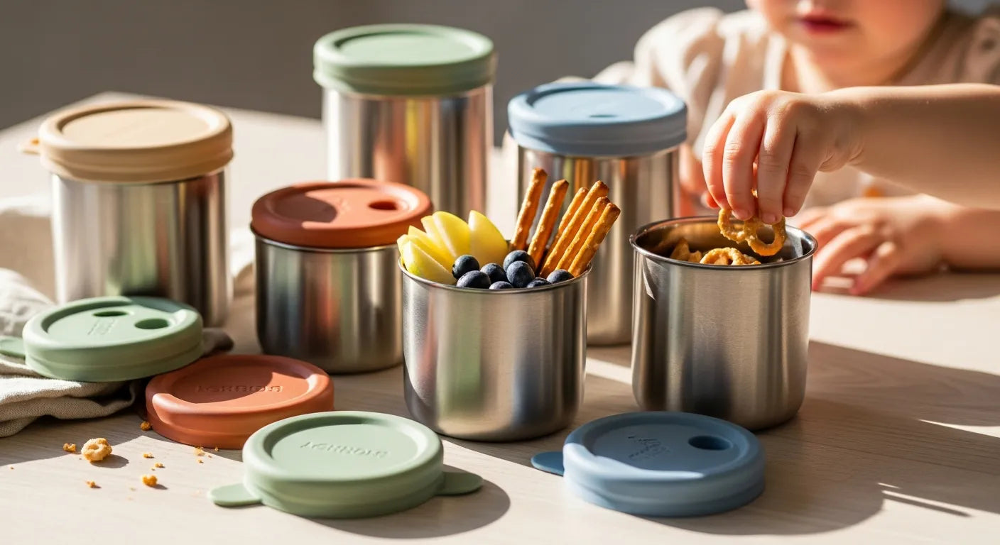 Smart Snacking: Why Stainless Steel Snack Cups for Kids are a Must-Have ...