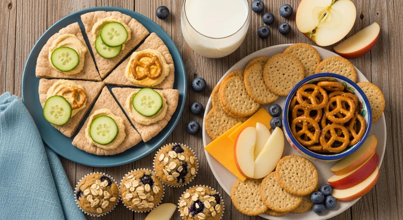 Smart Whole Wheat Snacks for Kids | I'm the Chef Too