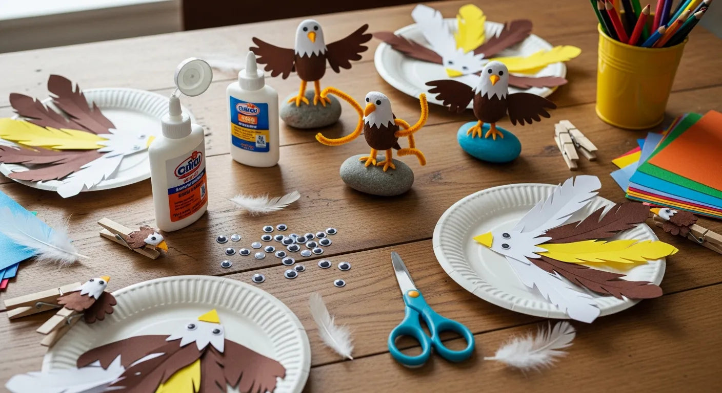 Soar with Fun: Engaging Eagle Crafts for Kids | I'm the Chef Too