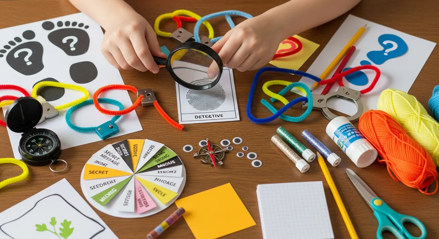 Solve Mysteries: Engaging Detective Crafts for Kids | I'm the Chef Too