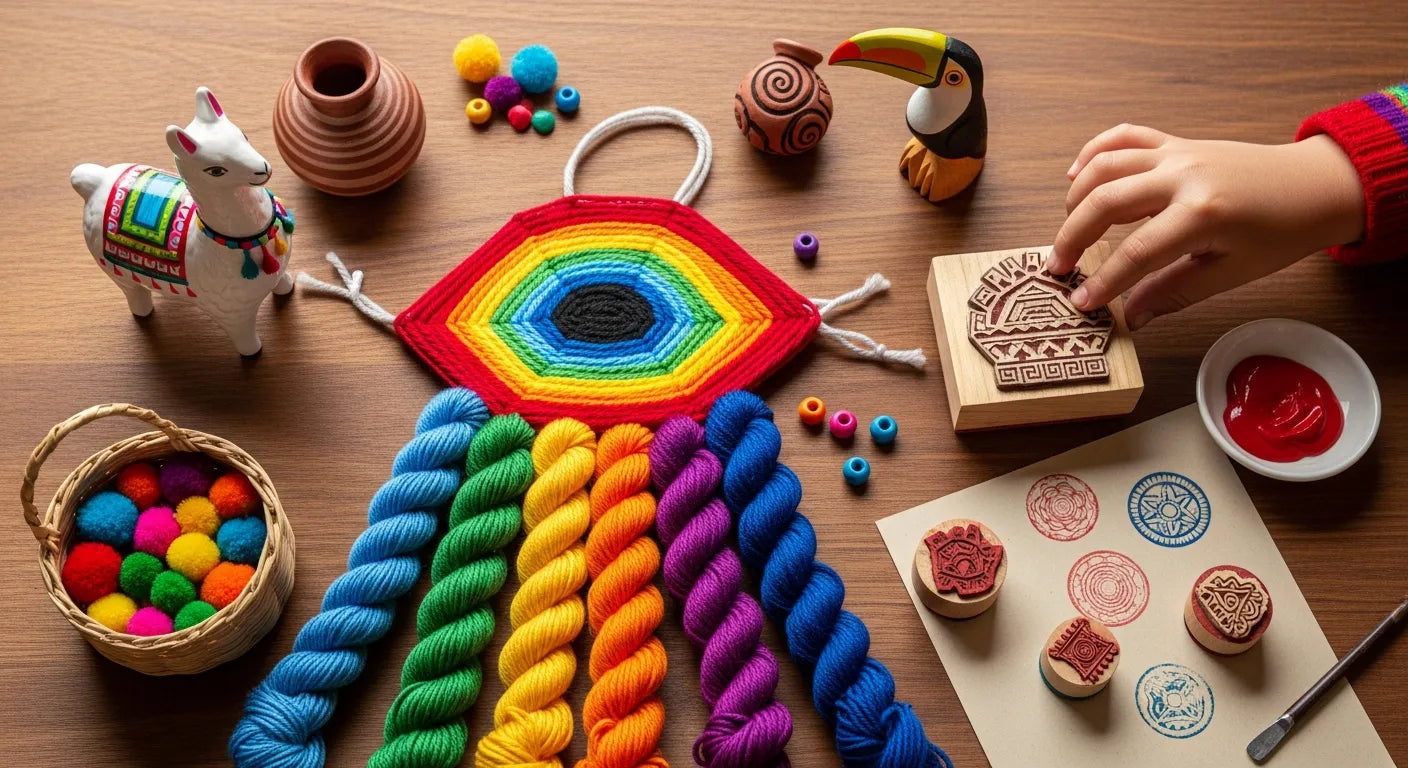 South America Crafts for Kids: A Cultural Adventure | I'm the Chef Too