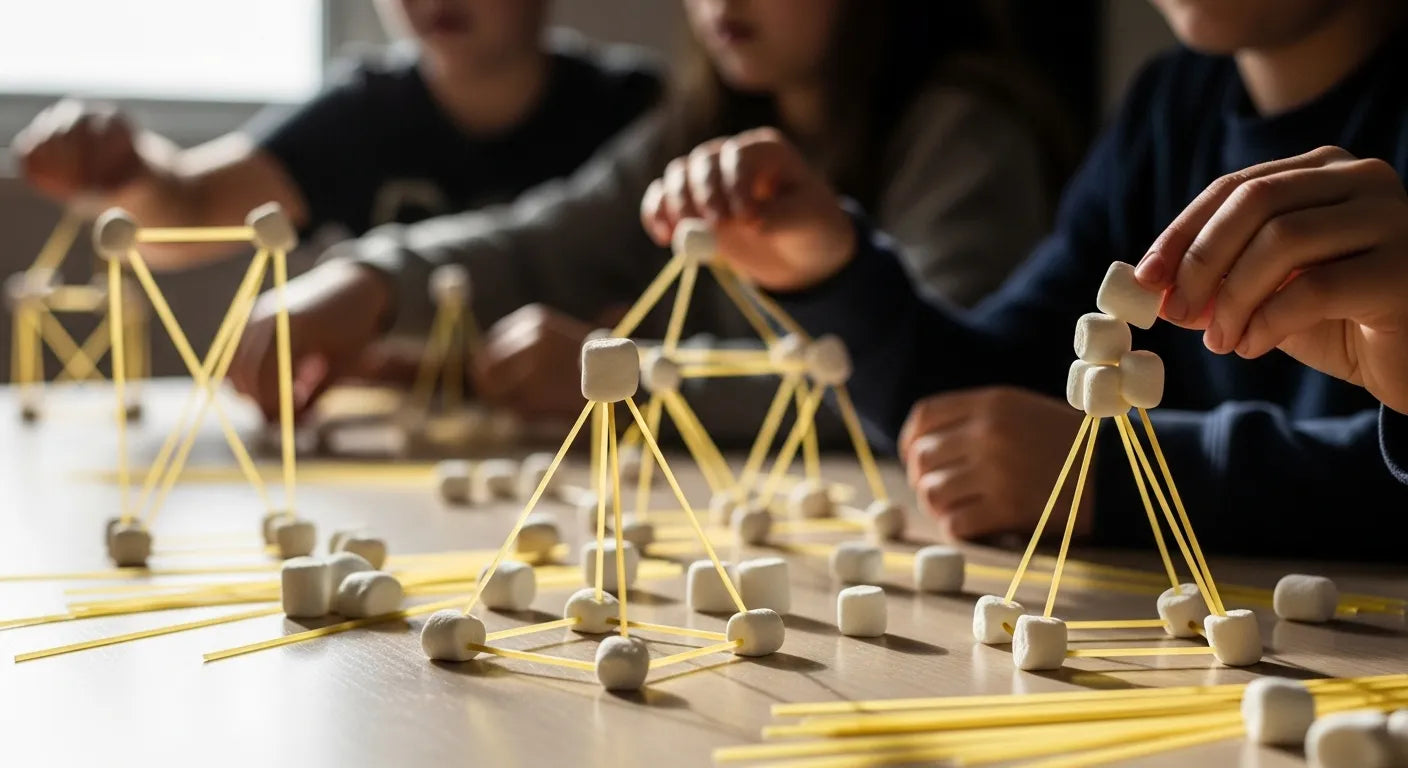 Spaghetti & Marshmallow STEM Challenge: Tall Towers, Big Ideas | I'm ...