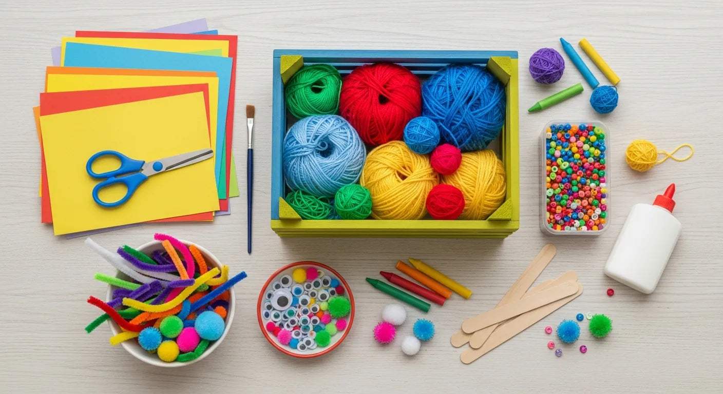 Spark Creativity: Essential Craft Materials for Kids | I'm the Chef Too