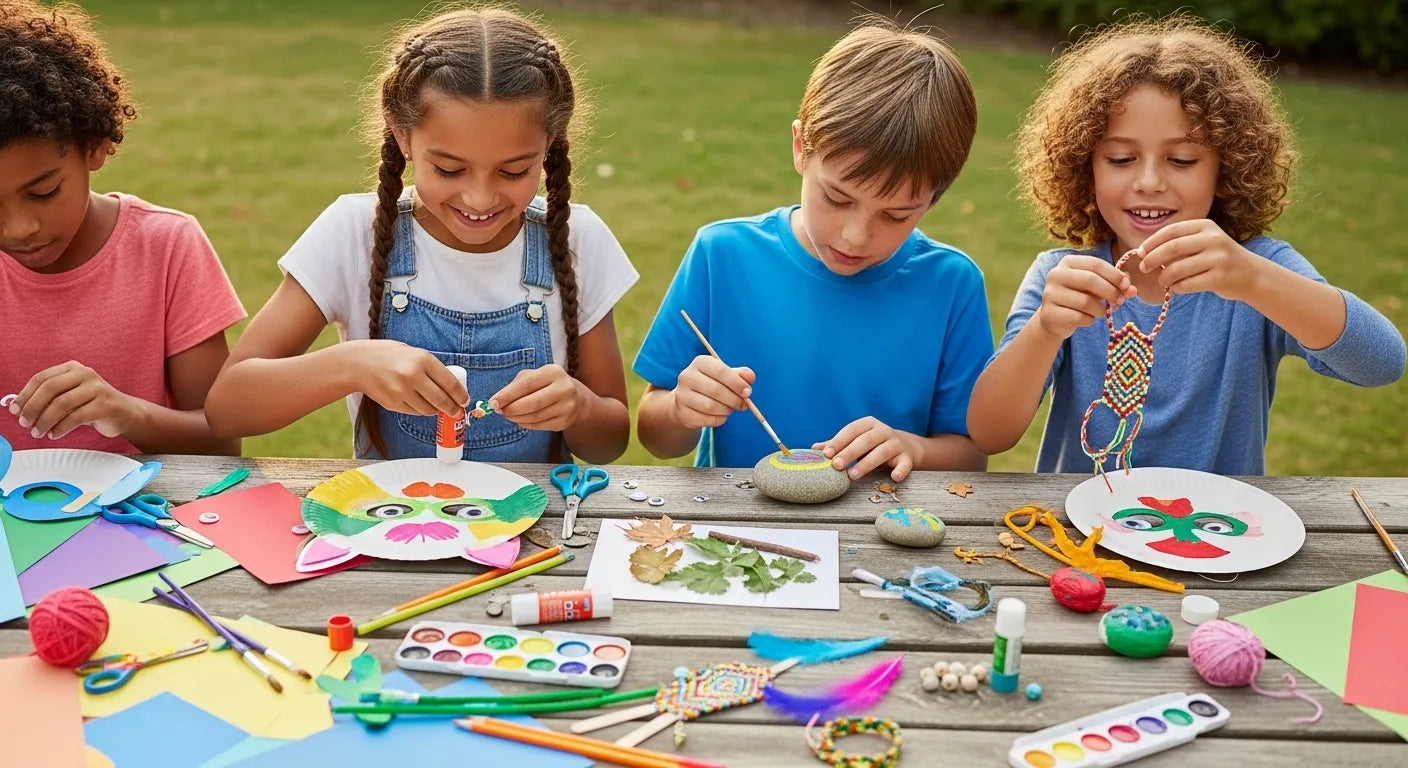 Spark Creativity: Fun Kids Summer Craft Ideas | I'm the Chef Too