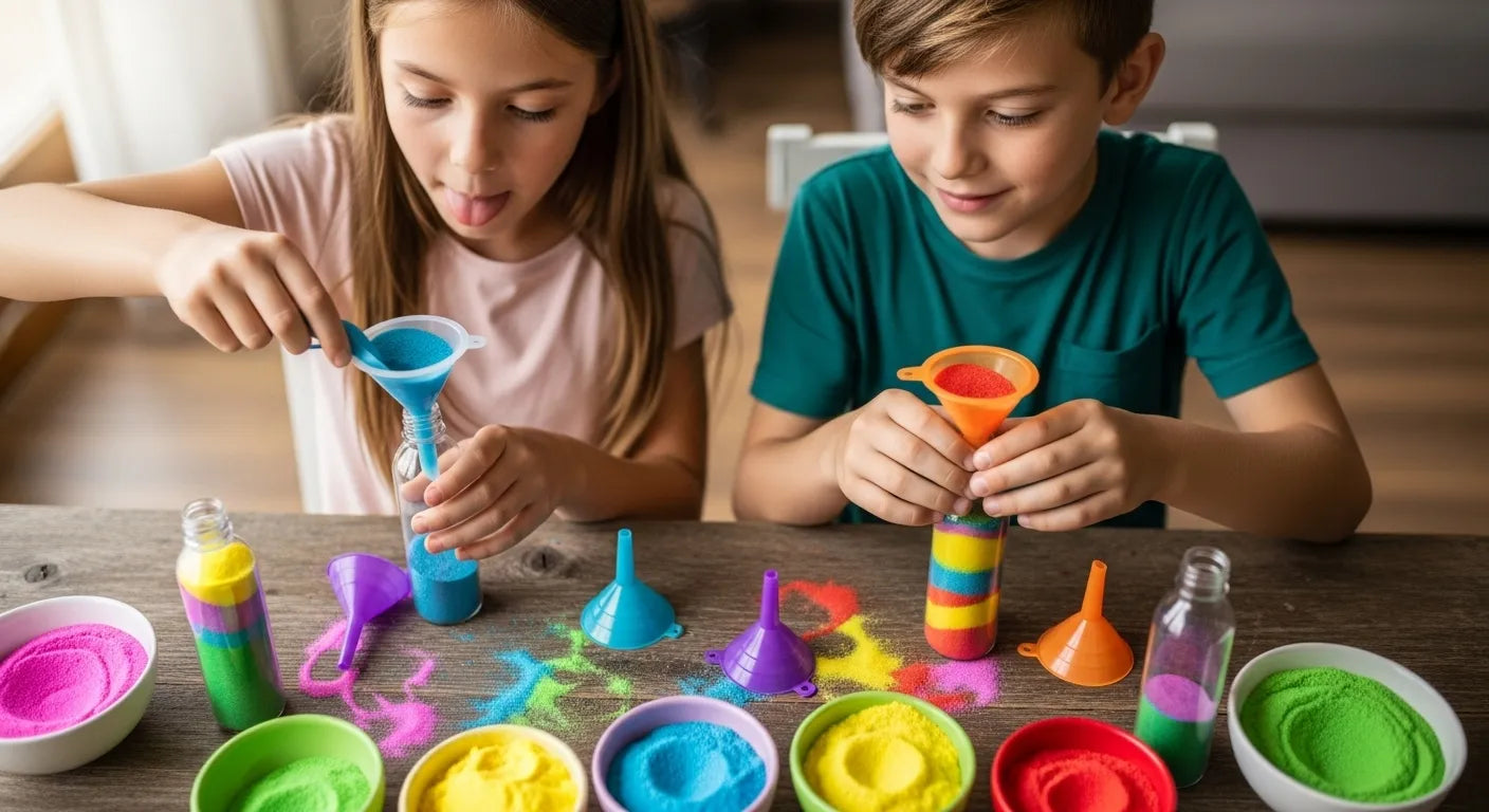 Spark Creativity: Fun Sand Art Crafts for Kids | I'm the Chef Too