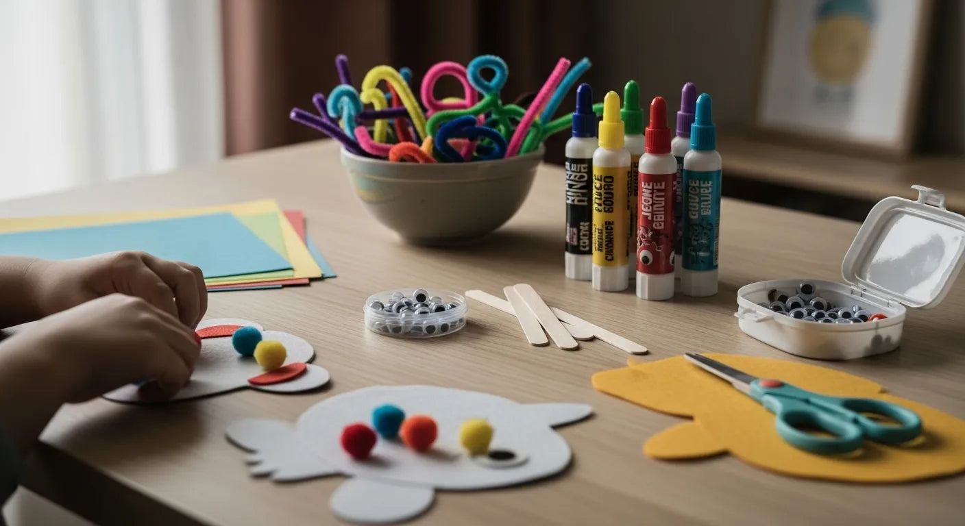 Spark Creativity, Skip the Mess: Easy Non-Messy Crafts for Kids | I'm ...
