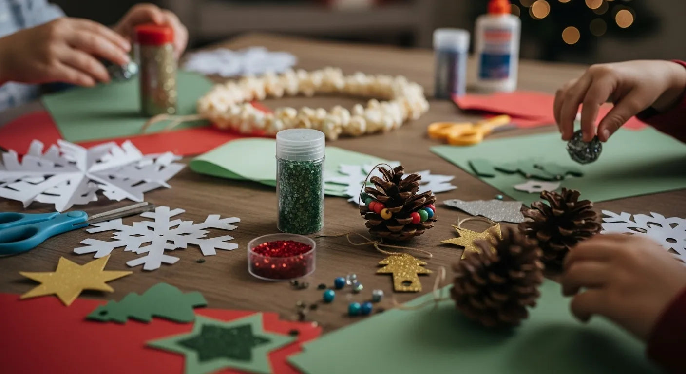 Spark Holiday Joy: Christmas Crafts for Kids at Home | I'm the Chef Too