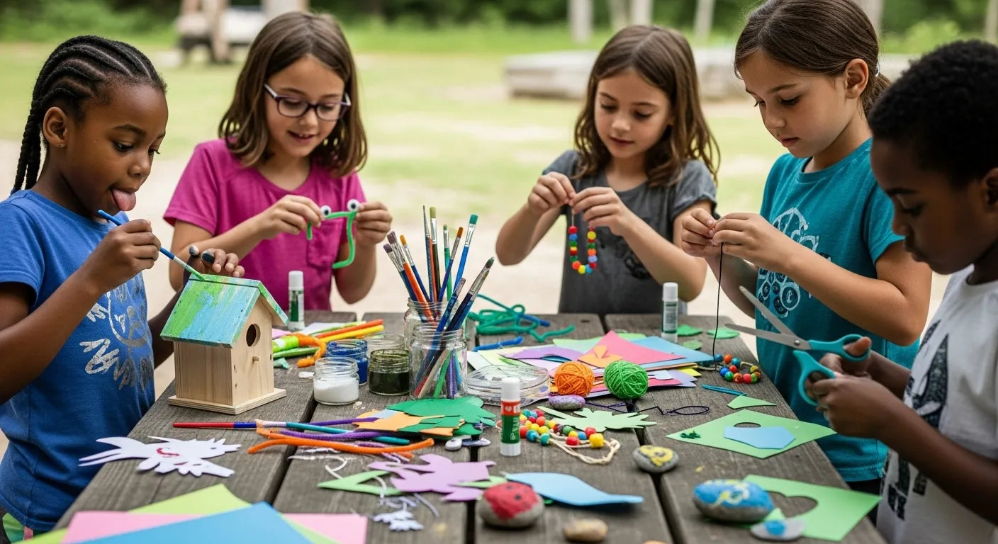 Spark Joy: Creative Kids Camp Crafts for Hands-On Learning | I'm the ...