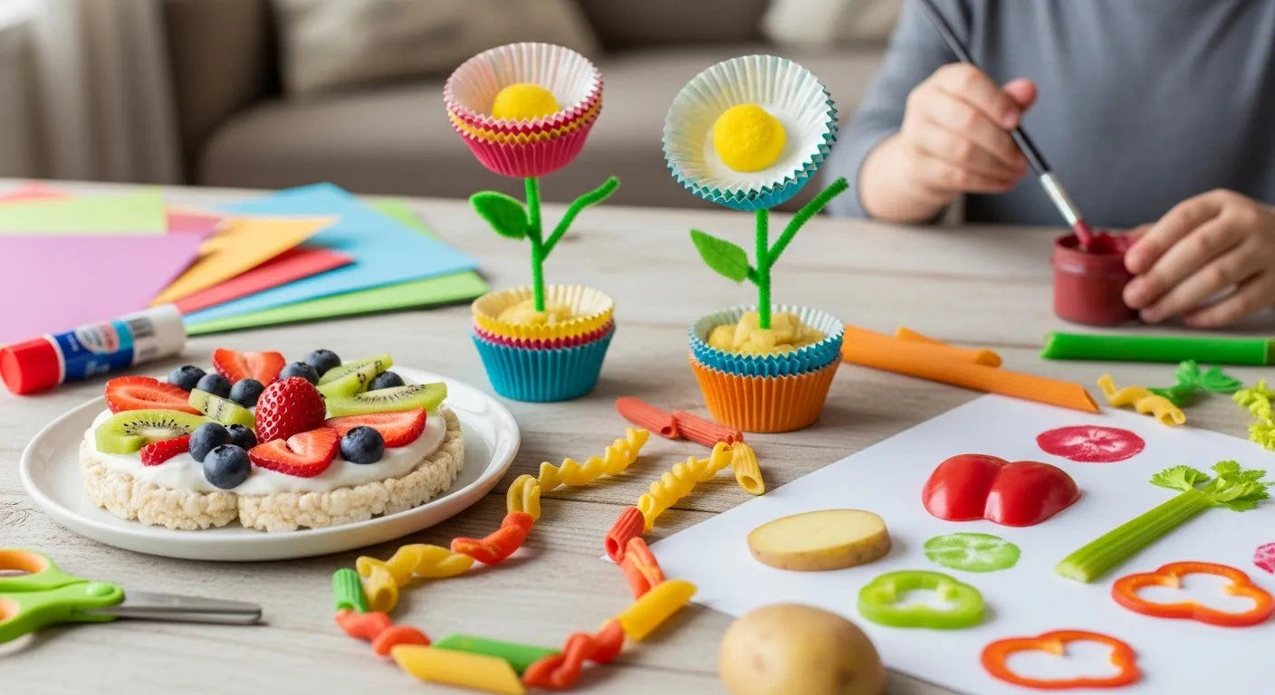 Spark Joy: Easy Food Themed Crafts for Kids | I'm the Chef Too