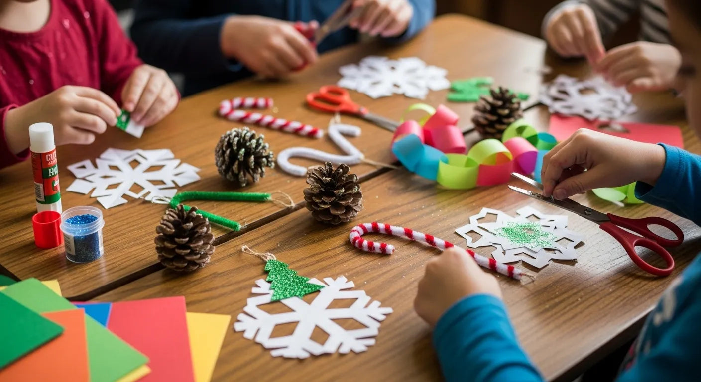 Spark Joy & Learning: Easy Kids Christmas Crafts for School | I'm the ...