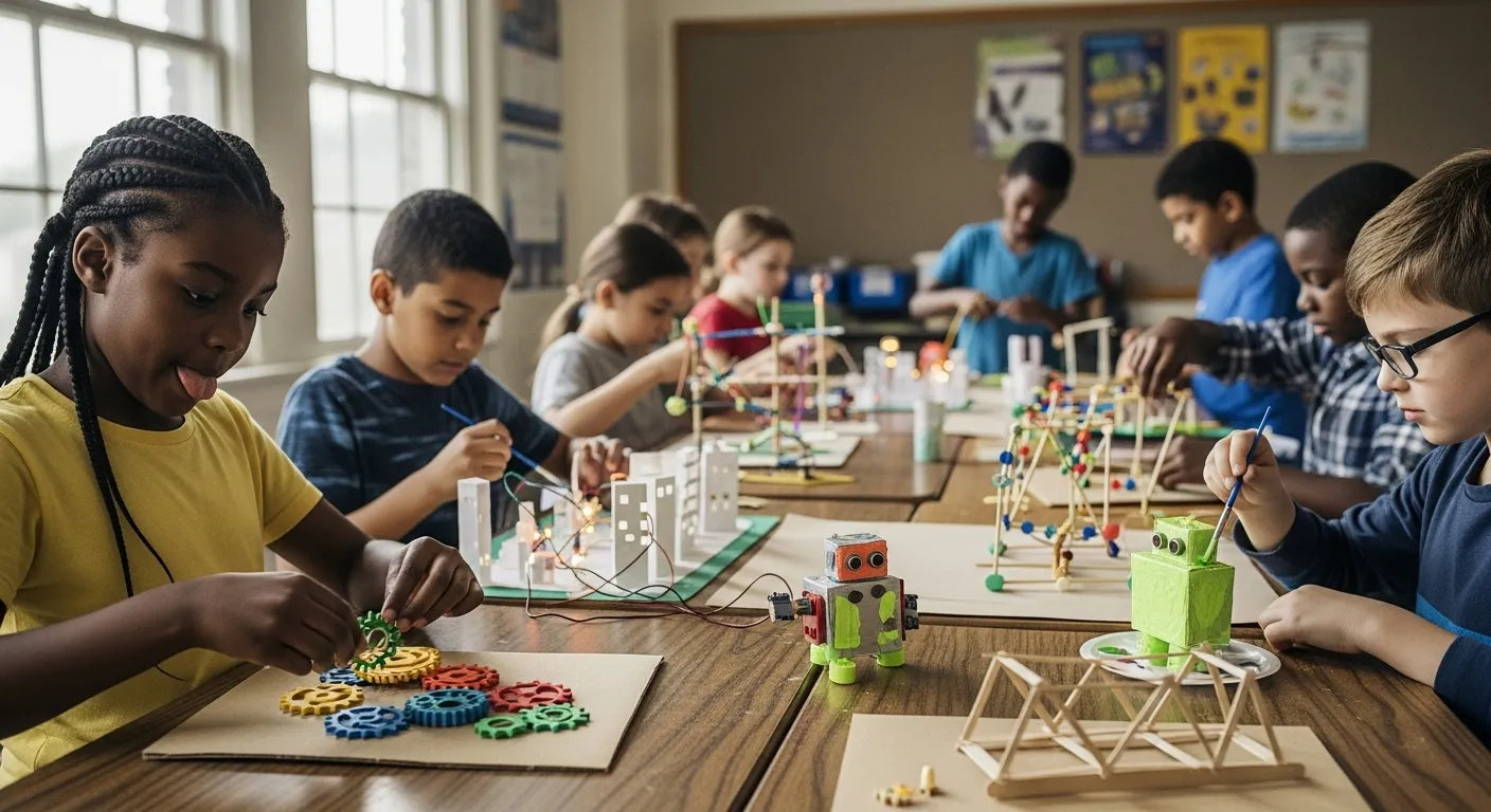 Sparking Brilliance: Engaging STEM Art Projects for Elementary Kids | I ...