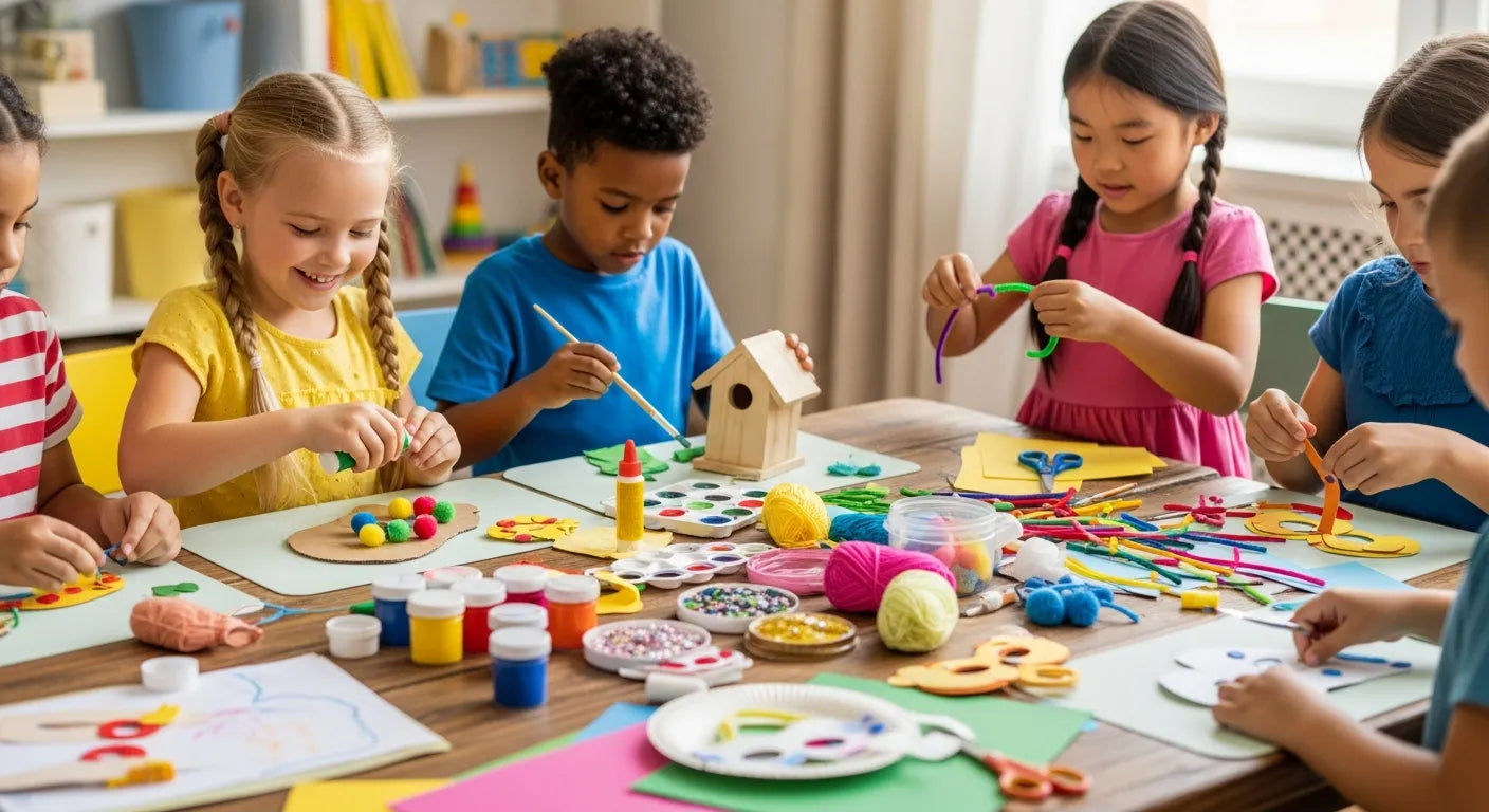 Sparking Creativity: Engaging Arts & Crafts Games for Kids | I'm the ...