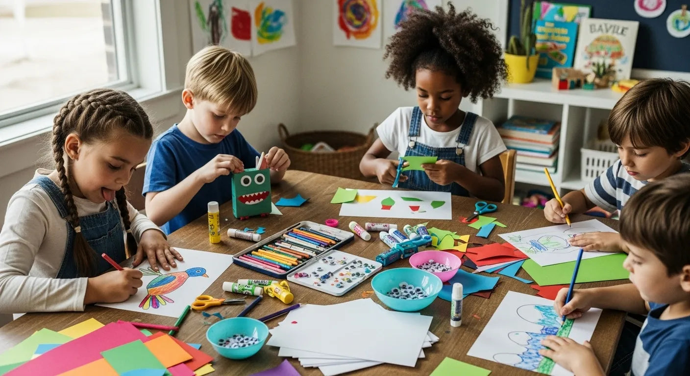 Sparking Creativity: Engaging Drawing Crafts for Kids | I'm the Chef Too