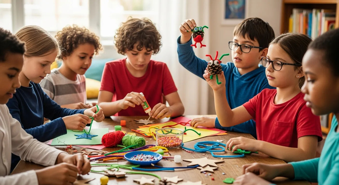 Sparking Creativity: Kids Craft Ornaments | I'm the Chef Too