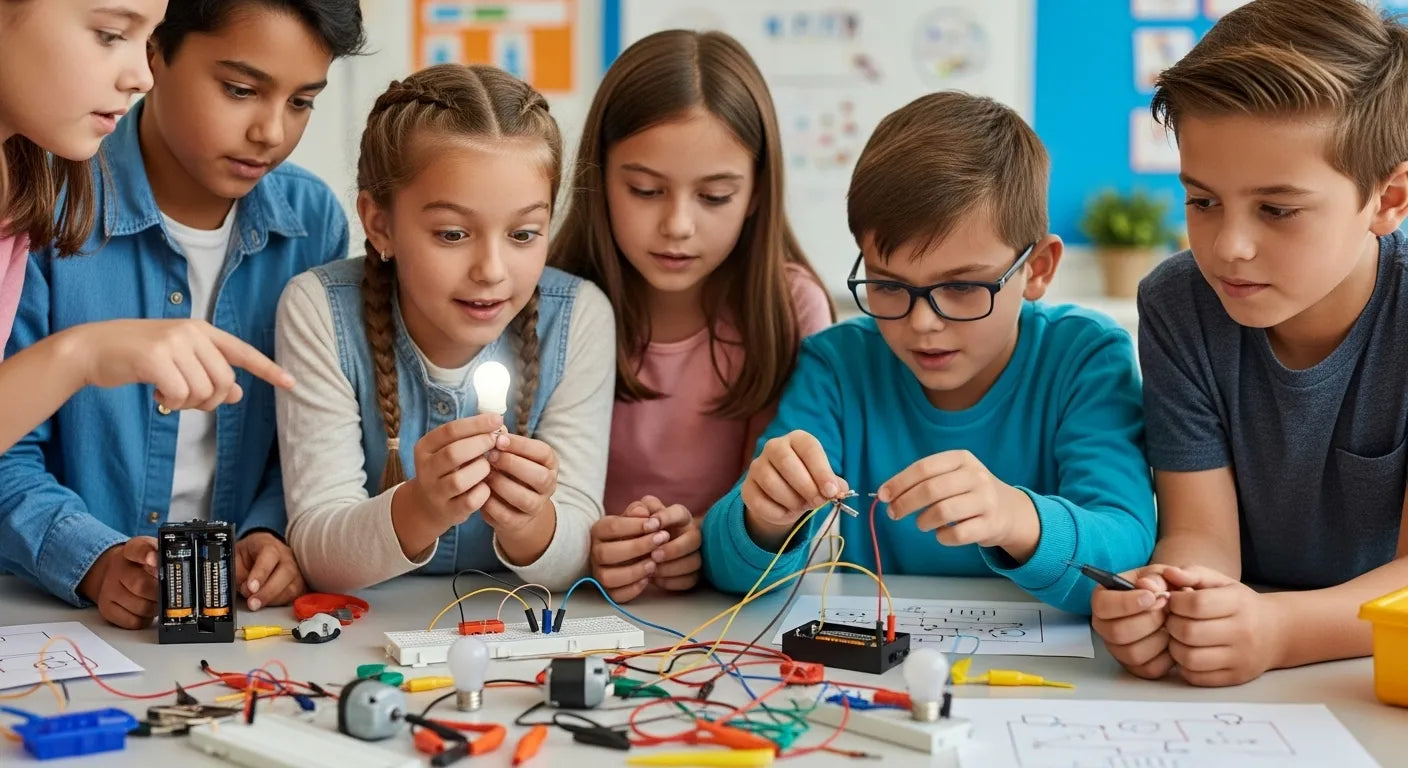 Sparking Curiosity: Electricity STEM Projects for Kids | I'm the Chef Too