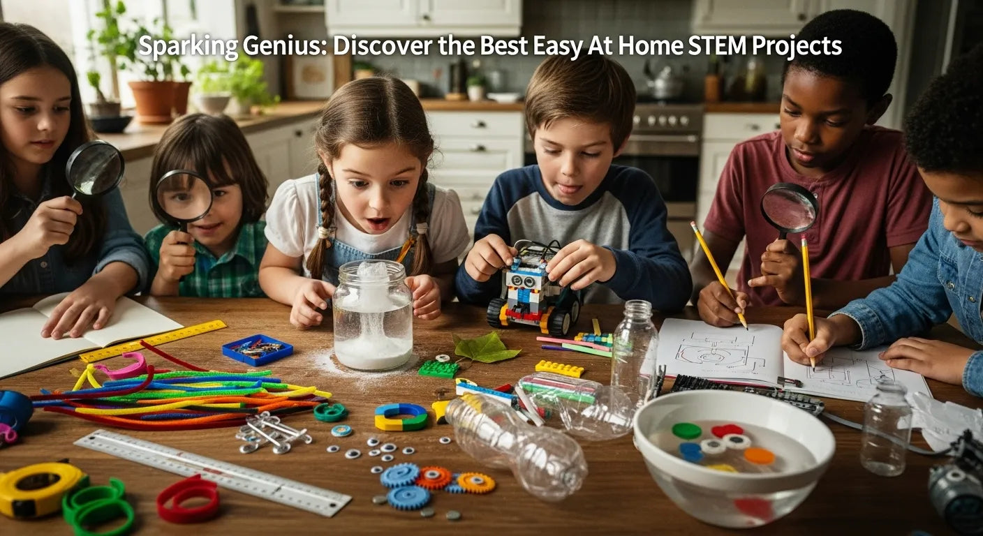 Sparking Genius: Discover the Best Easy At Home STEM Projects | I'm the ...