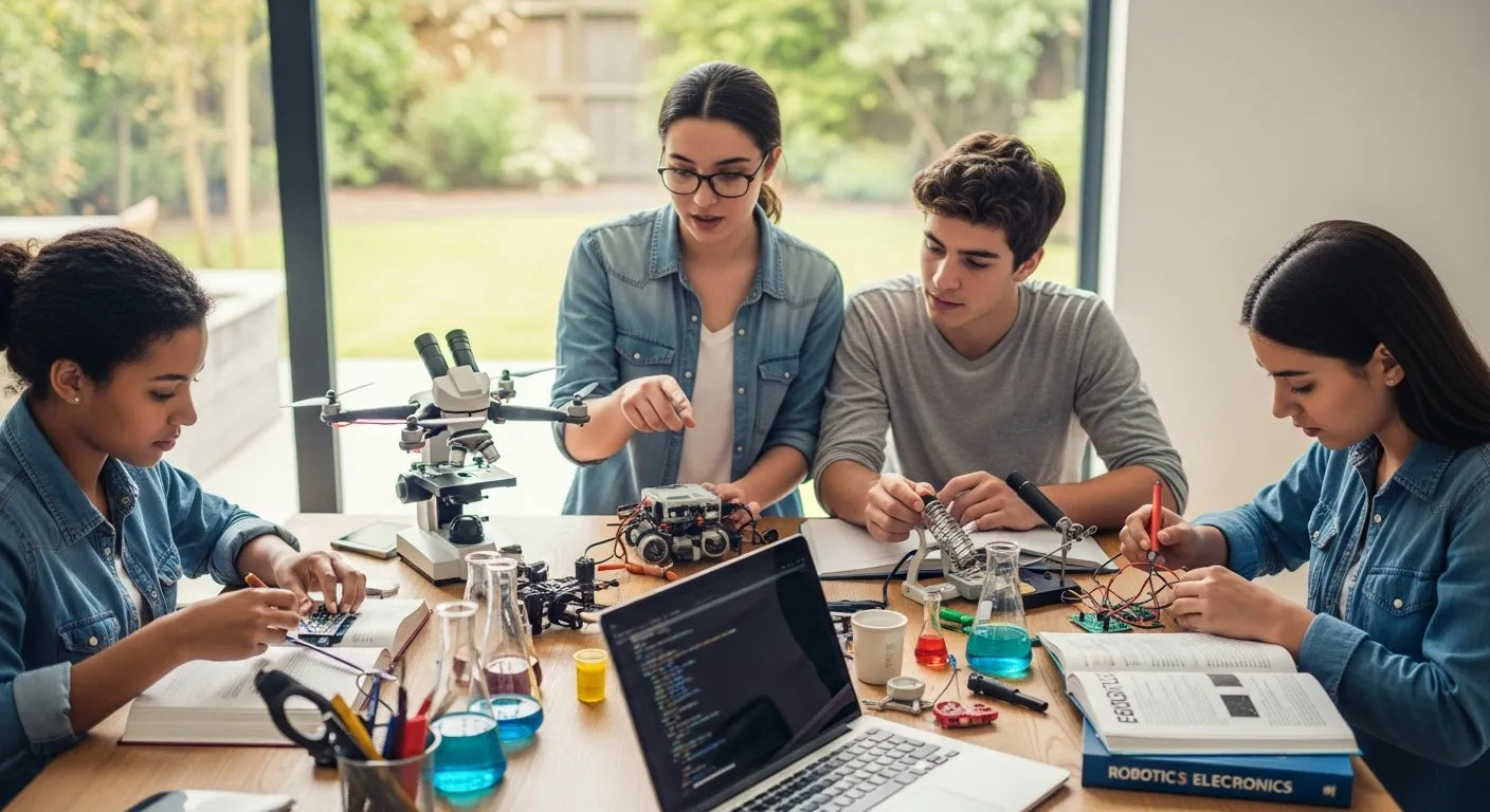 Sparking Genius: Engaging STEM Projects for Teens at Home | I'm the ...