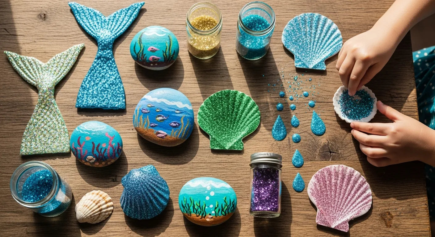 Sparkling Mermaid Crafts for Kids: A Creative Deep Dive into Undersea ...