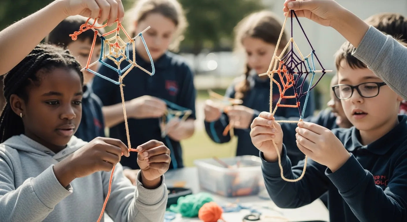 Spin a STEM Spider Web Challenge: Weaving Wonder and Ingenuity | I'm ...